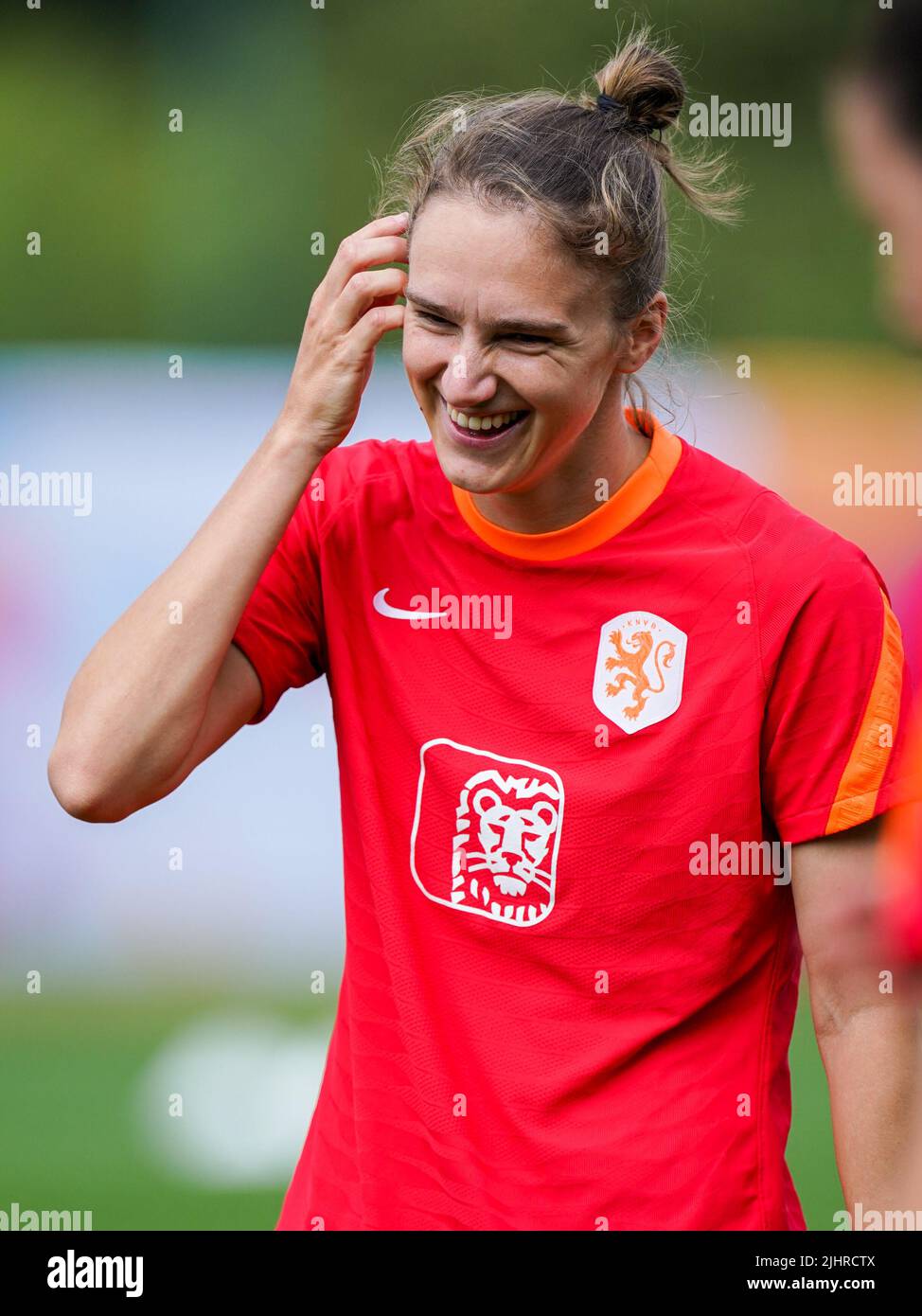 STOCKPORT, UNITED KINGDOM - JULY 20: Vivianne Miedema of the ...