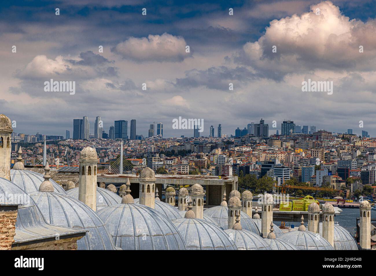 view of city of istanbul turkey Stock Photo - Alamy
