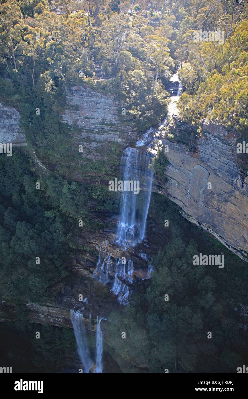 Katoomba Falls, New South Wales, Australia Stock Photo - Alamy