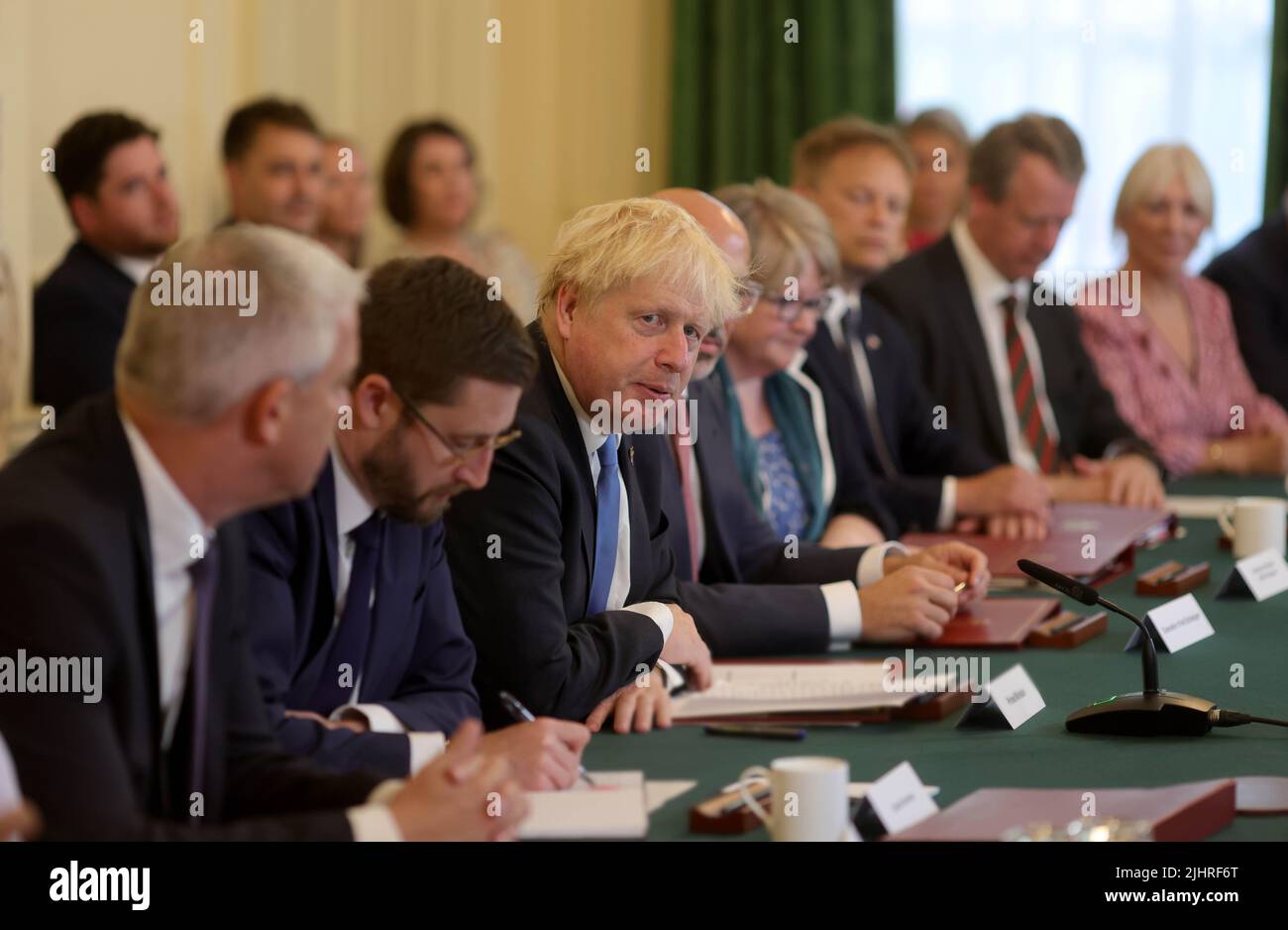 Cabinet room downing street hi-res stock photography and images - Alamy