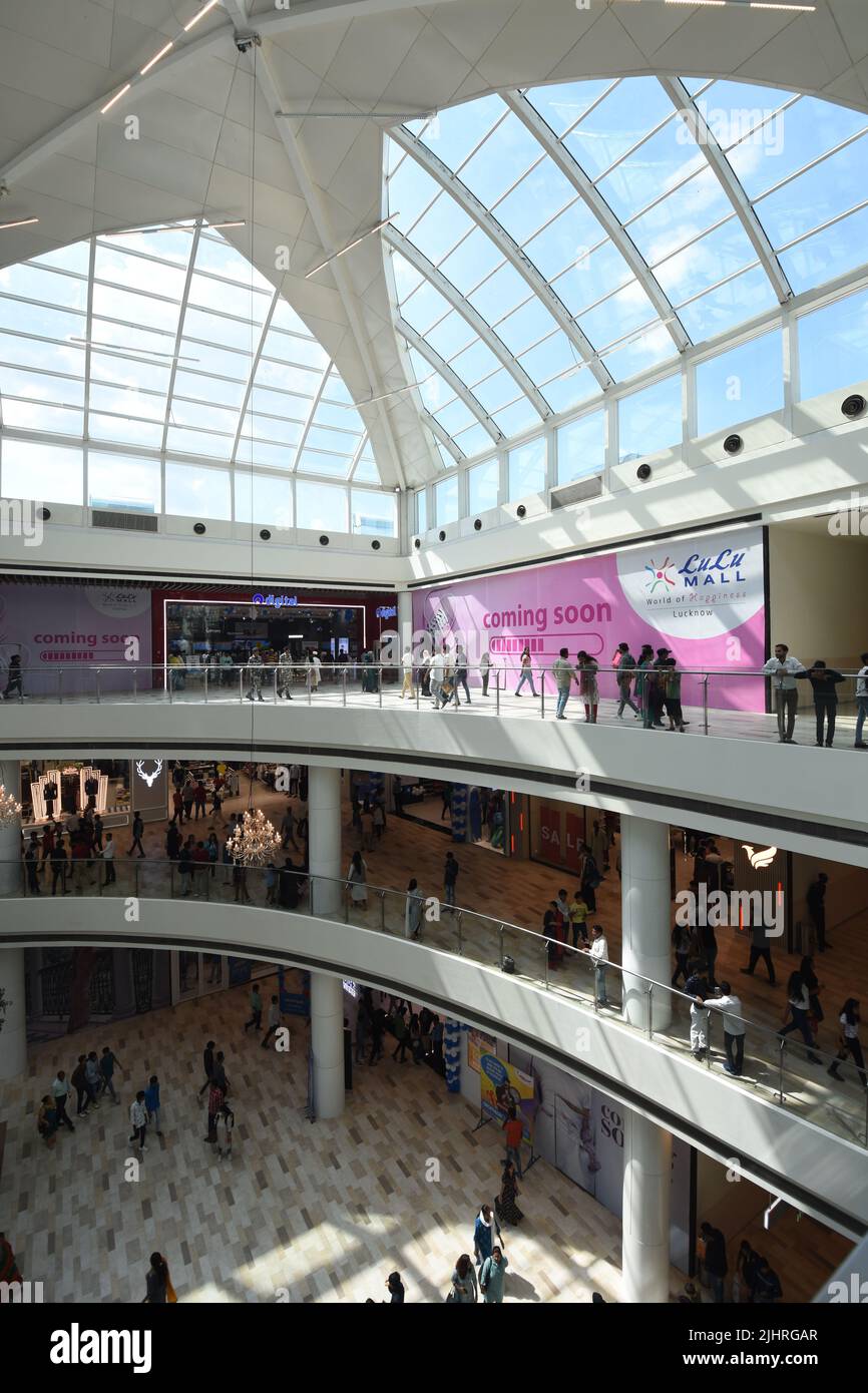 Lulu Mall in Lucknow, Uttar Pradesh, India Stock Photo - Alamy