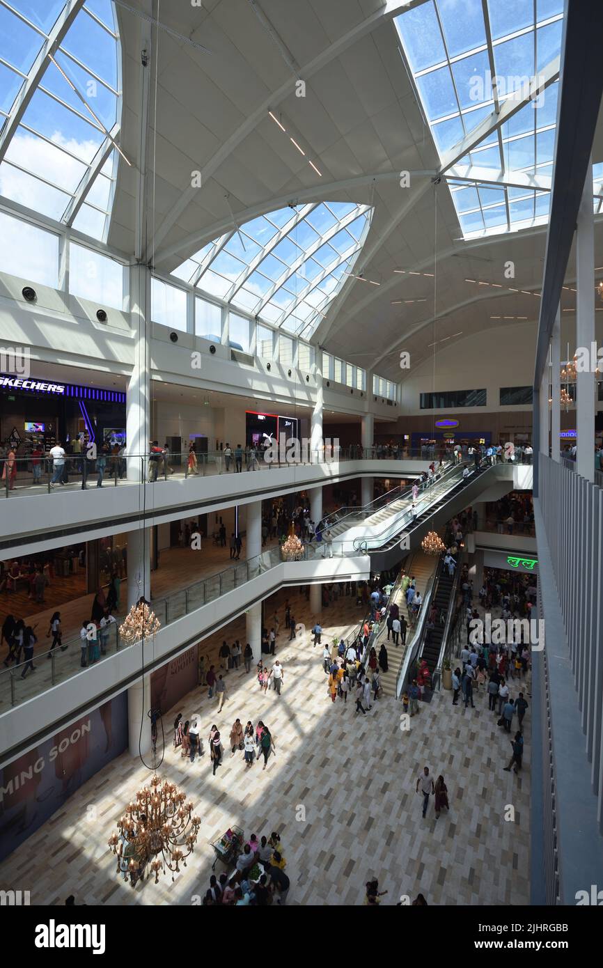 Lulu Mall in Lucknow, Uttar Pradesh, India Stock Photo - Alamy