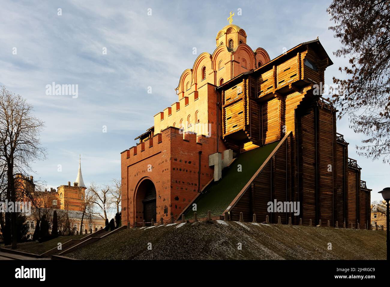 The Golden Gates at evening in Kyiv Ukraine Stock Photo - Alamy