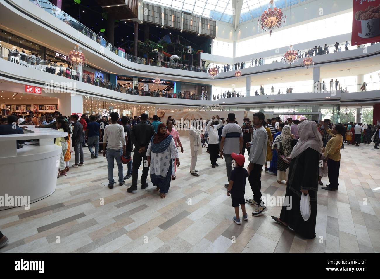 Lulu Mall in Lucknow, Uttar Pradesh, India Stock Photo - Alamy