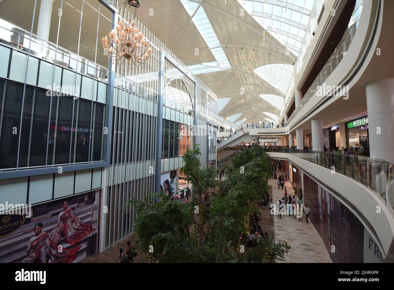 Lulu Mall in Lucknow, Uttar Pradesh, India Stock Photo - Alamy