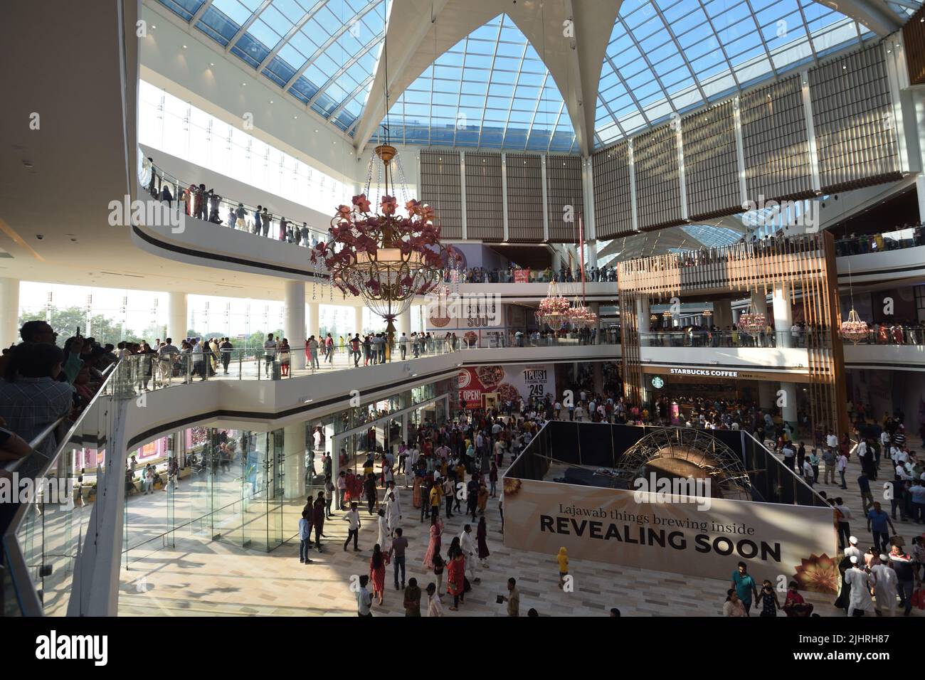 Lulu Mall in Lucknow, Uttar Pradesh, India Stock Photo - Alamy