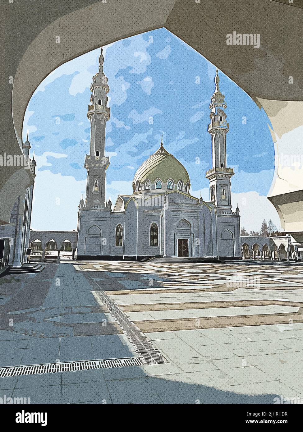 Modern islamic prints hi-res stock photography and images - Alamy
