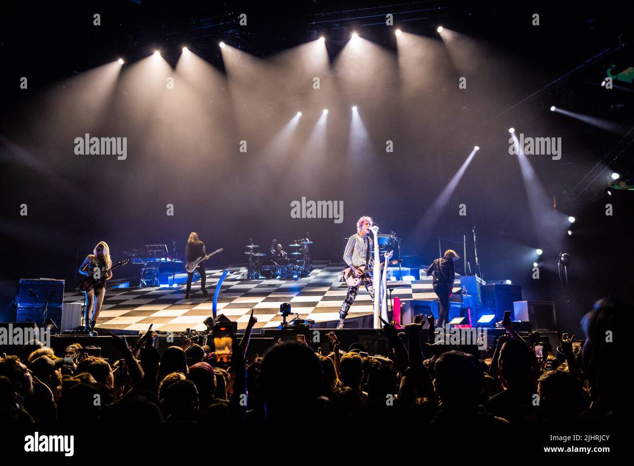 Machine Gun Kelly performs during the The Mainstream Sellout Tour at ...