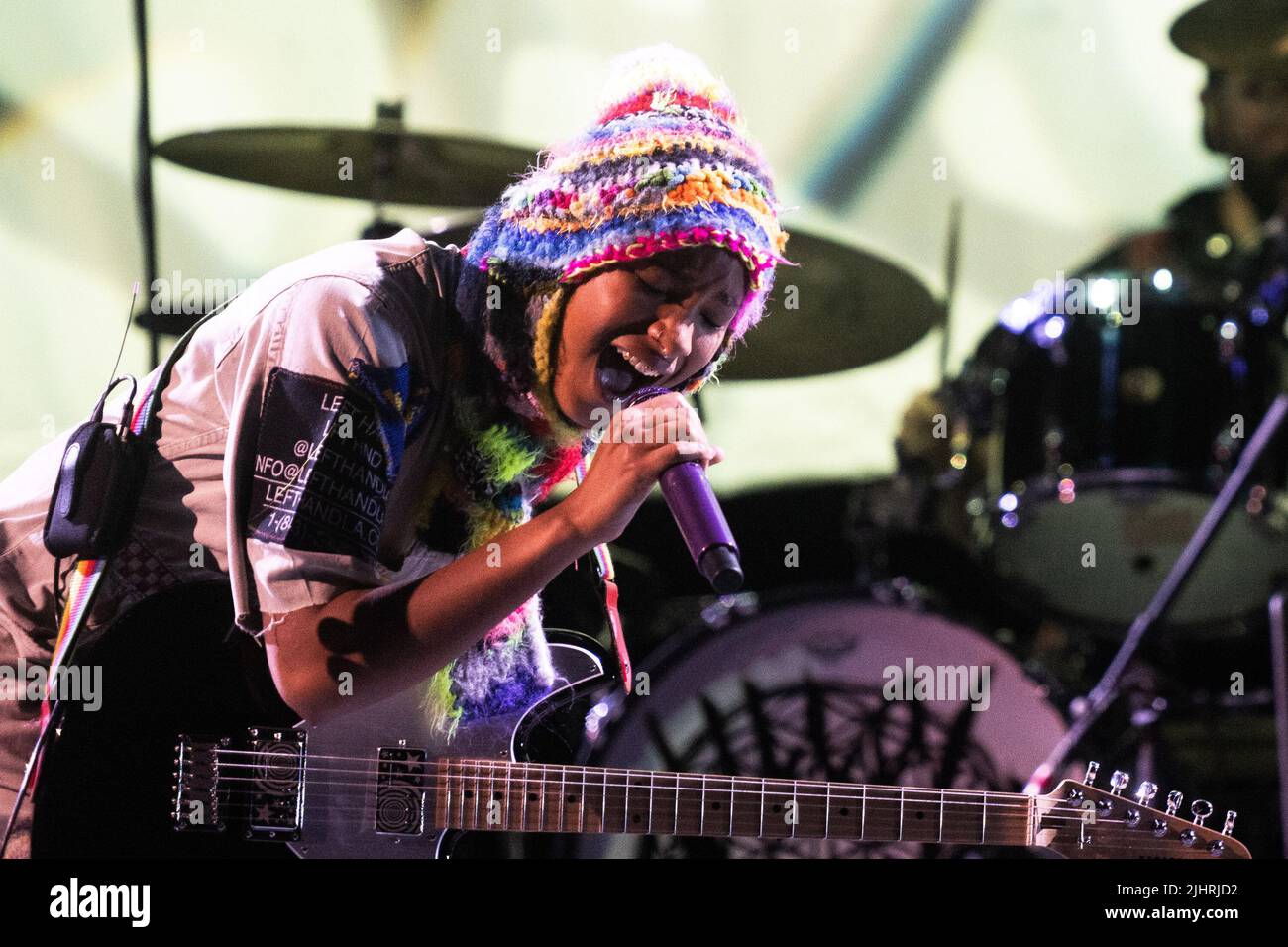 Willow Smith performs during the The Mainstream Sellout Tour at Oakland ...