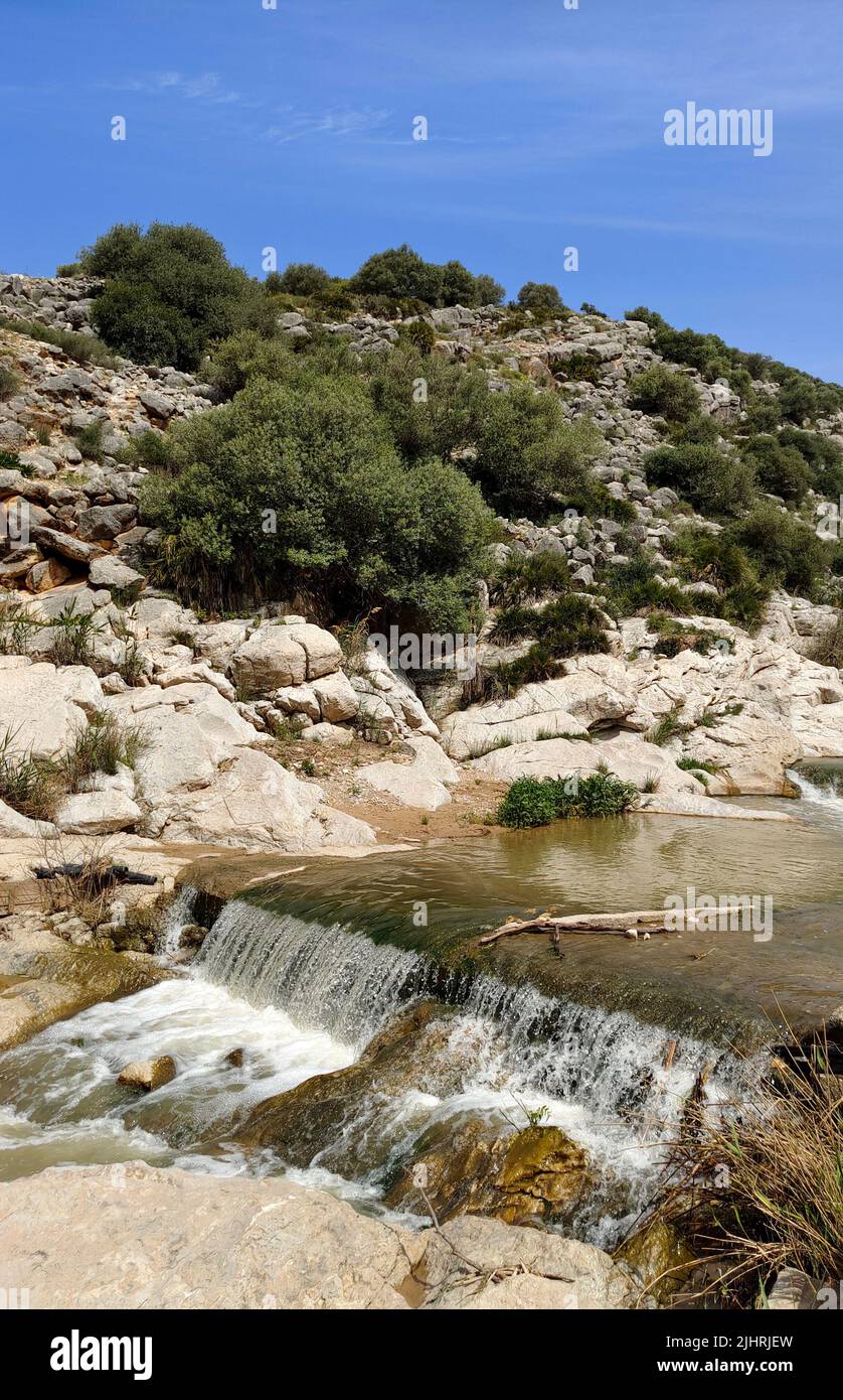 Reservoir at chorro river andalusia hi-res stock photography and images ...