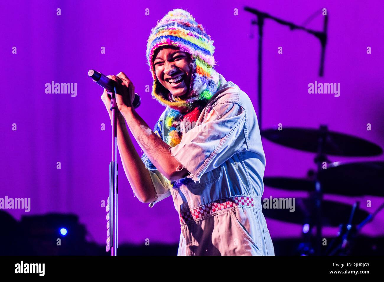 Willow Smith performs during the The Mainstream Sellout Tour at Oakland ...