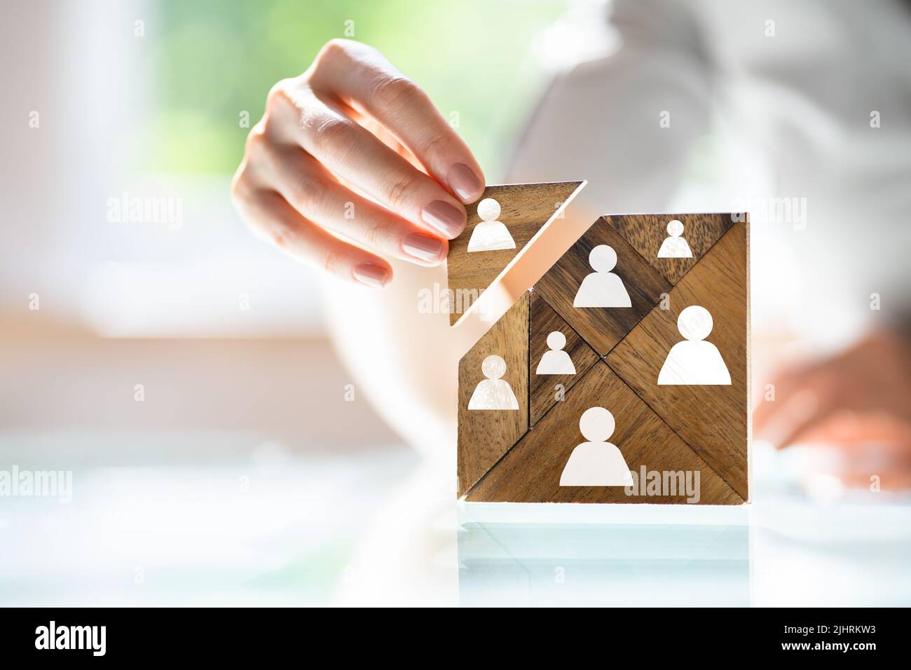 HR Manager Recruiting Talent. Employee Hiring Concept Stock Photo - Alamy