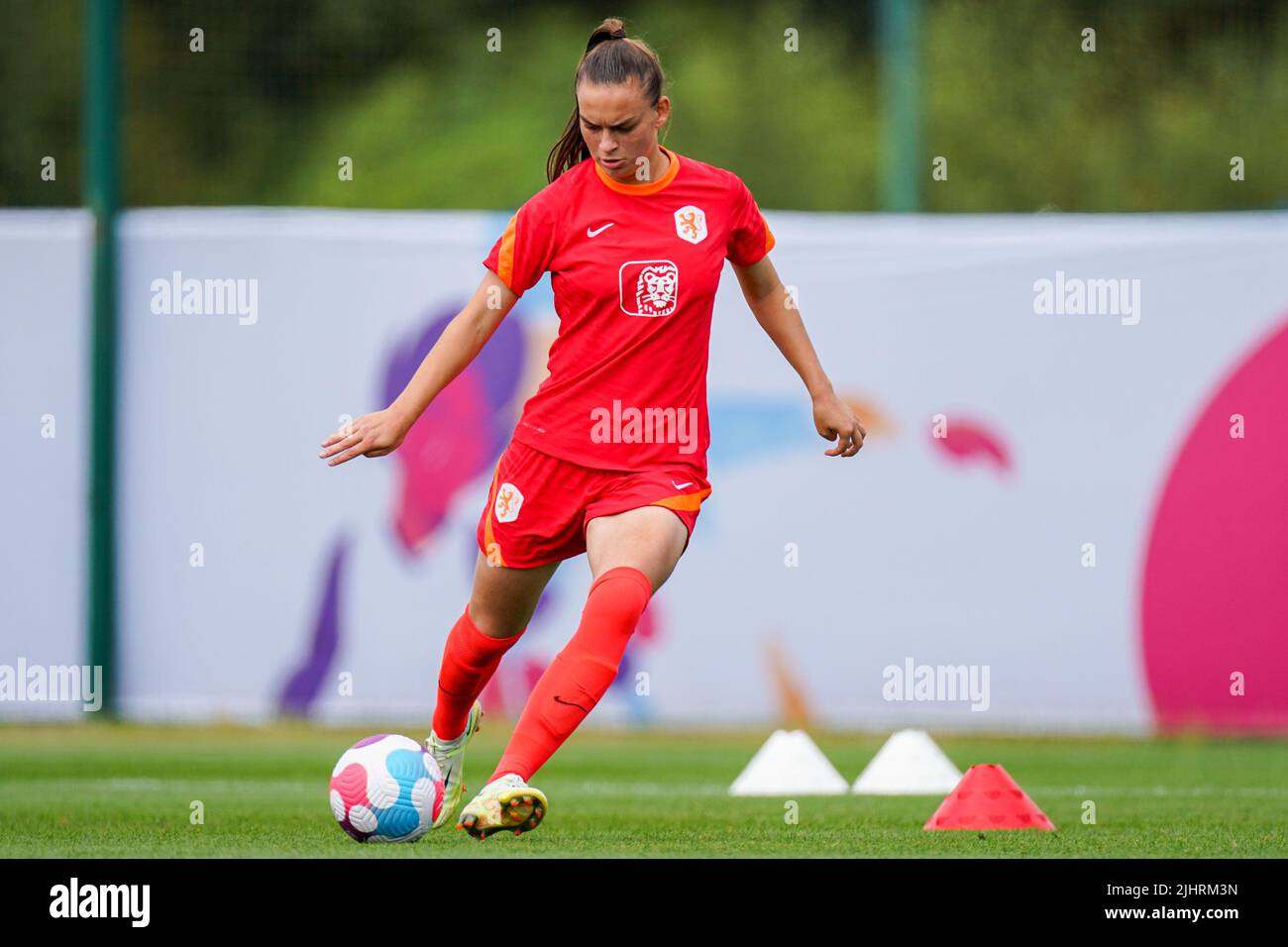 STOCKPORT, UNITED KINGDOM - JULY 20: Romee Leuchter of the Netherlands ...