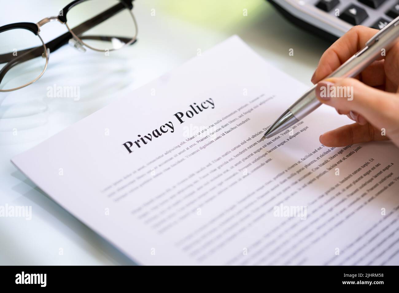 Privacy Notice Letter To Attach To Privacy