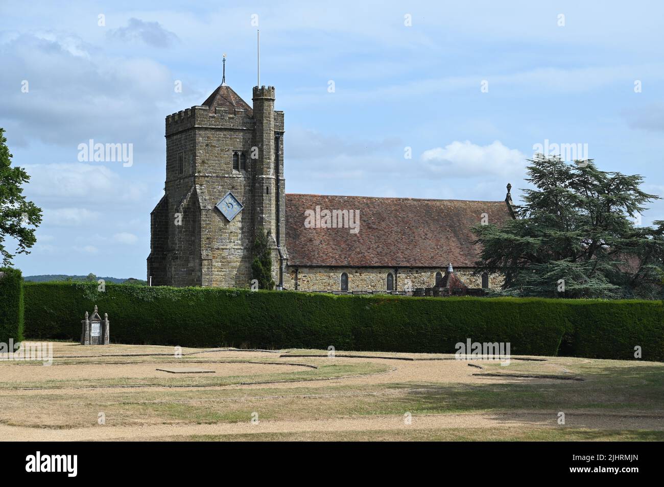 St Marys Church at Battle in East Sussex Stock Photo - Alamy