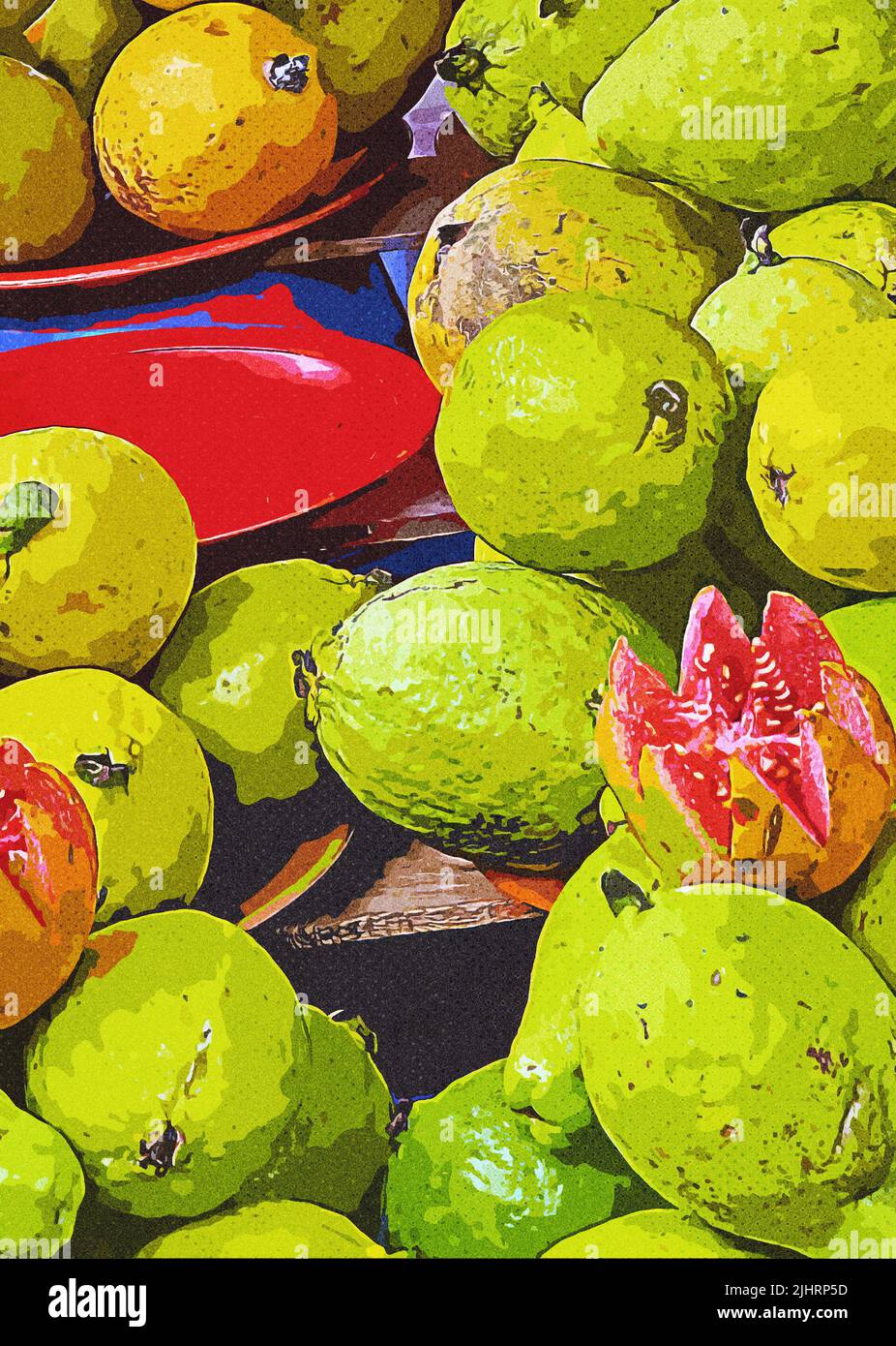 Old guava hi-res stock photography and images - Alamy