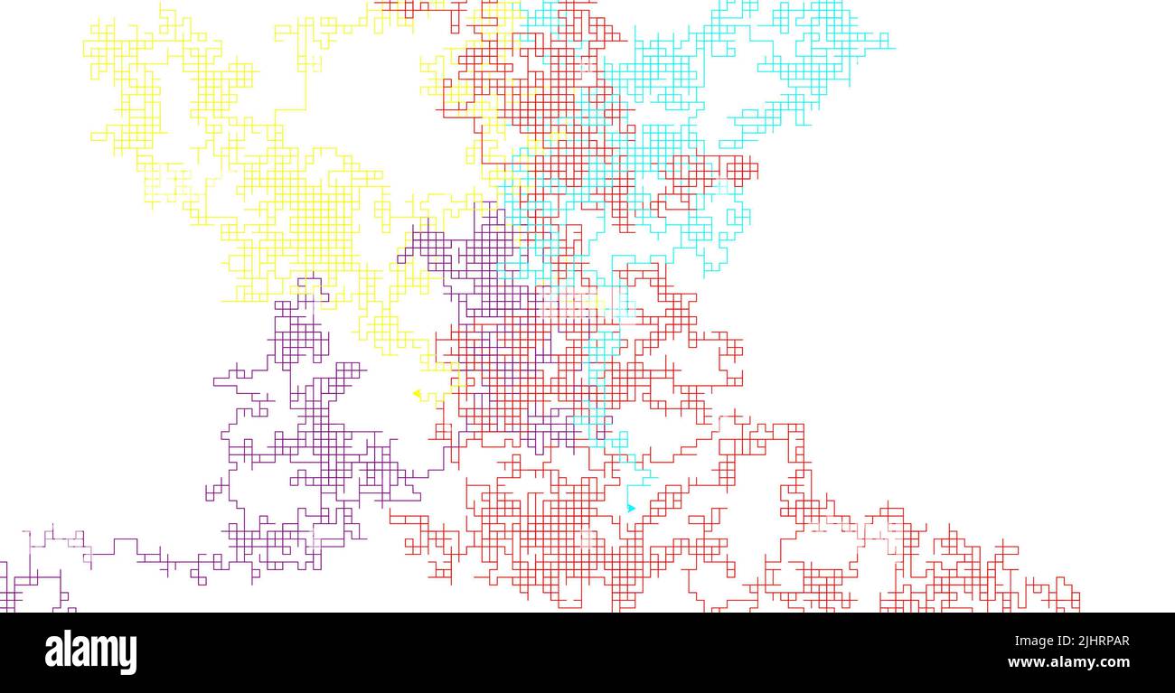 A map of global countries designed with colorful squares on white ...