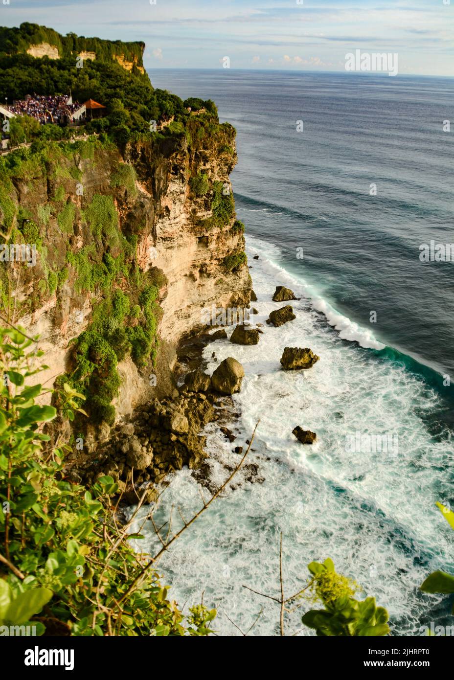 A scenic view of cliffs at the sea in daylight Stock Photo - Alamy
