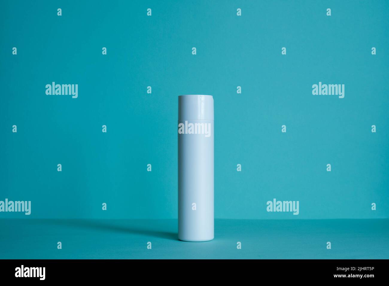 Bottle for cosmetic products without a label. Facial skin care concept ...