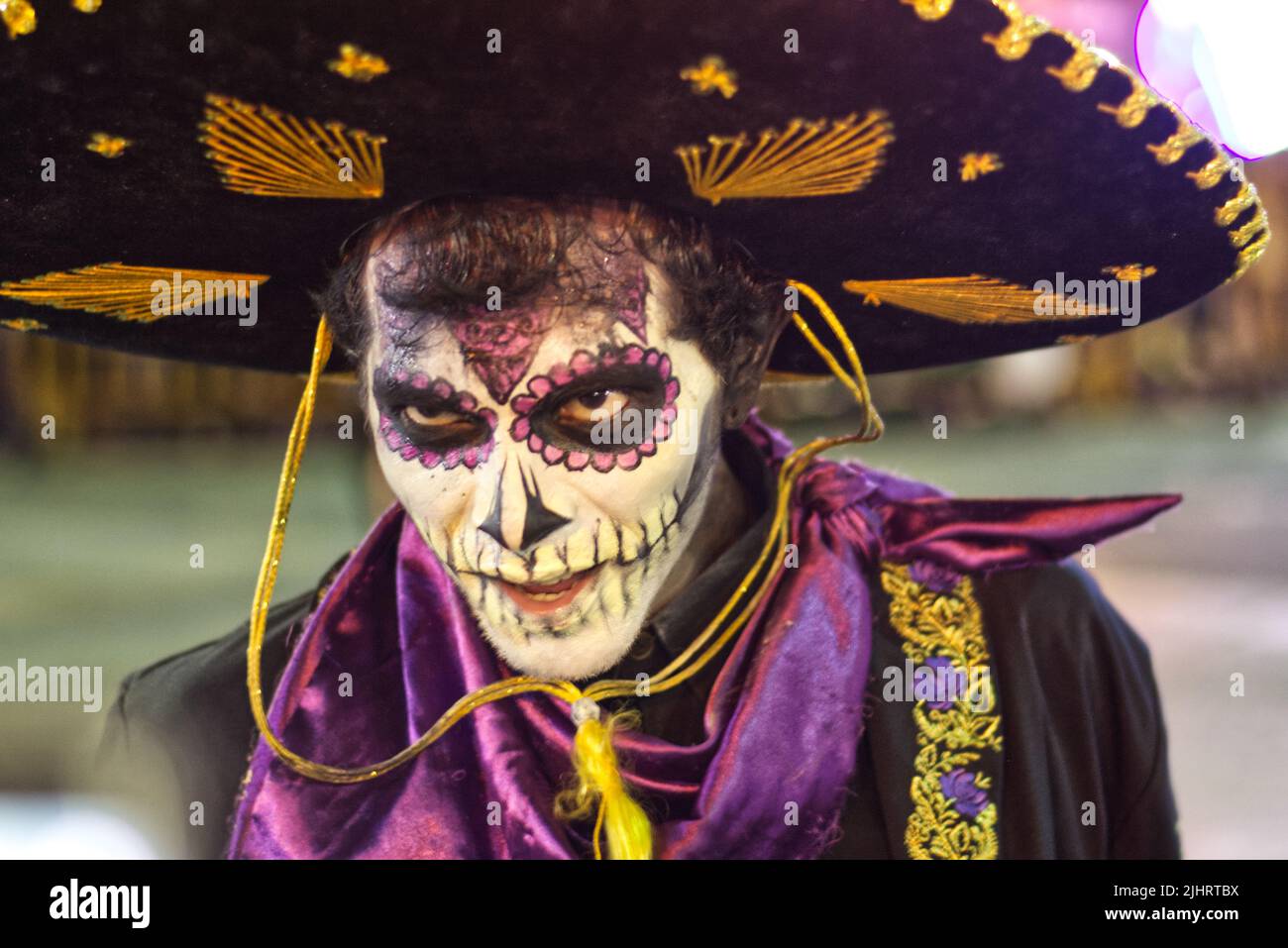Colombia Mexican Face Stock Photo - Alamy