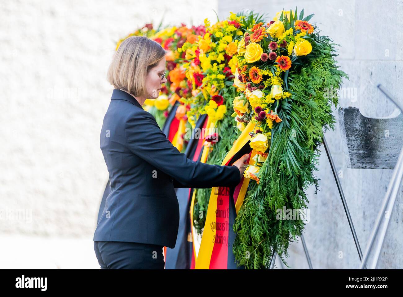 Berlin, Germany. 20th July, 2022. Astrid Wallrabenstein, judge of the ...