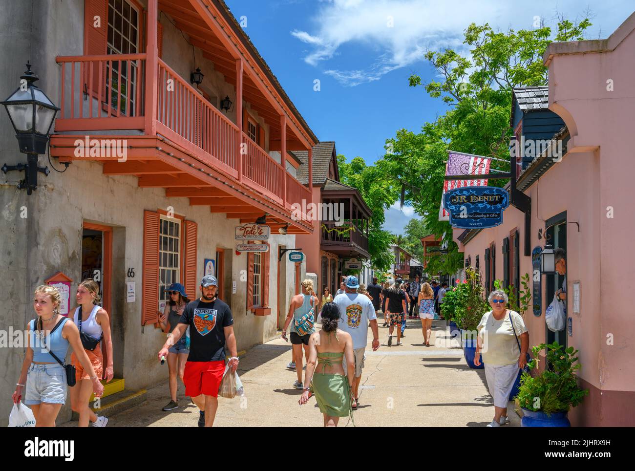Old town st augustine hi-res stock photography and images - Alamy