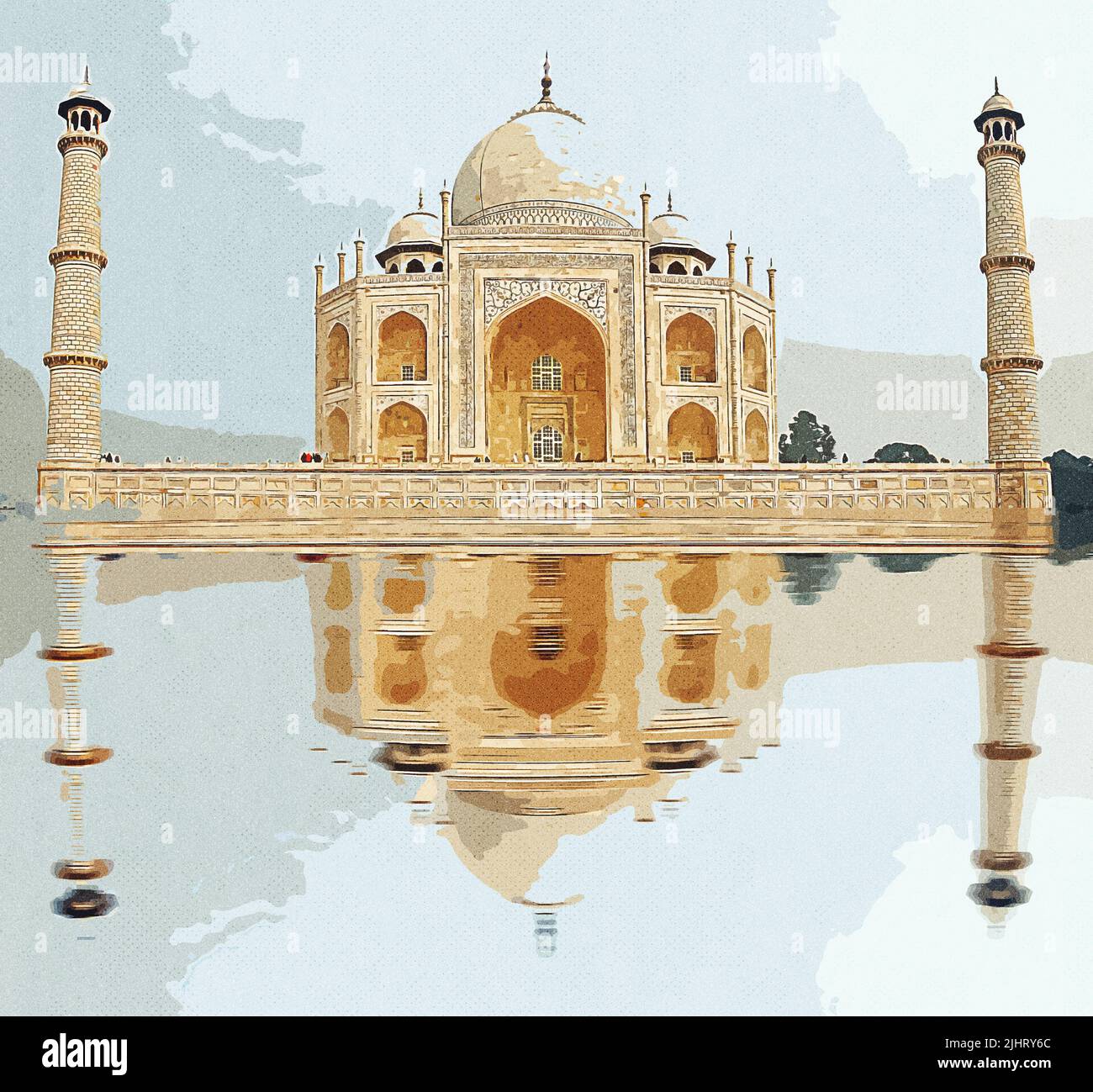 Taj mahal historic photos hi-res stock photography and images - Alamy