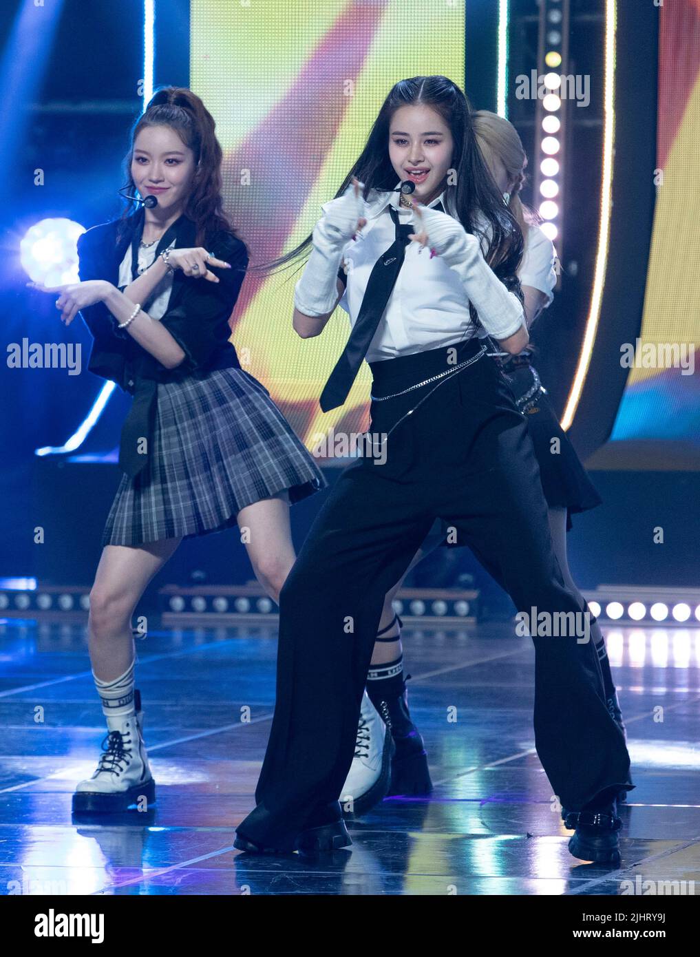 20 July 2022 - Goyang, South Korea - Japanese K-Pop girl group XG ...