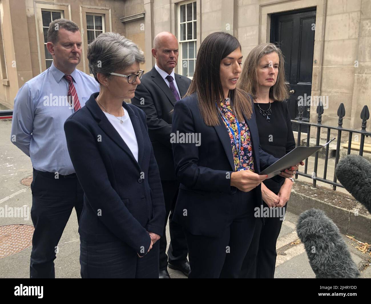 Detective Constable Claire Masters, the family liaison officer for ...