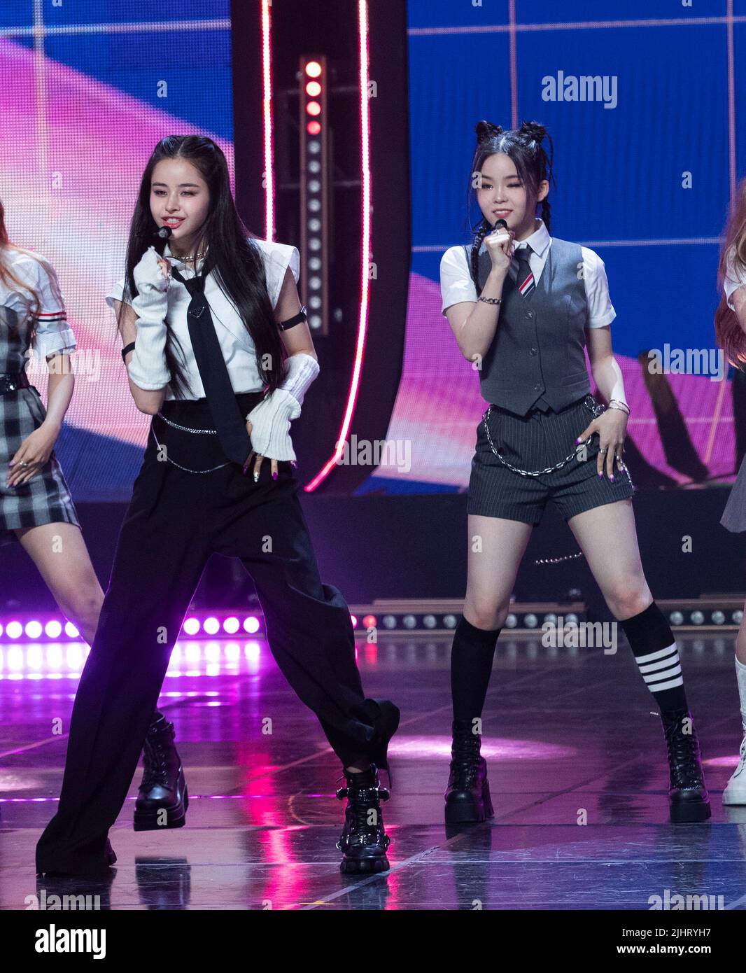 20 July 2022 - Goyang, South Korea - Japanese K-Pop girl group XG ...