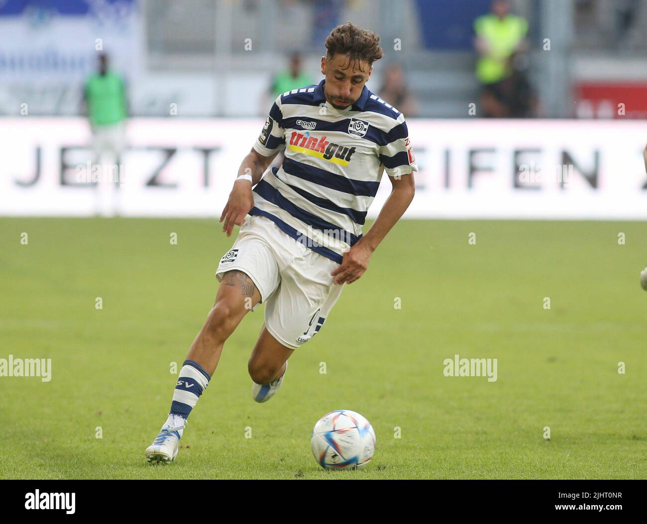 Duisburg, Deutschland. 17th July, 2022. firo : 07/17/2022, football, 1 ...