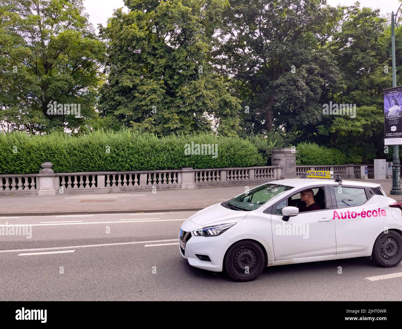 Auto ecole car hi-res stock photography and images - Alamy