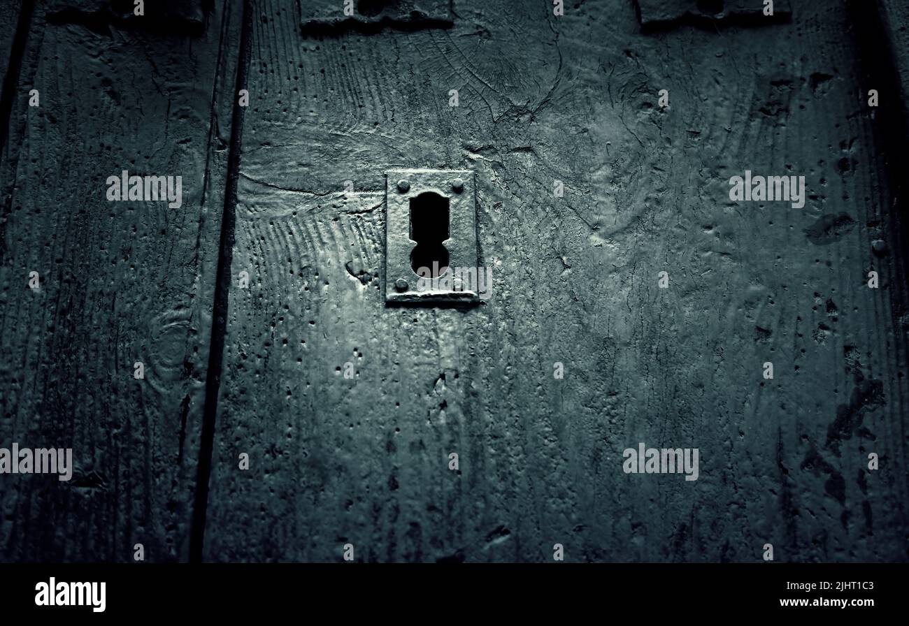 Detail of old medieval lock, history and protection Stock Photo - Alamy