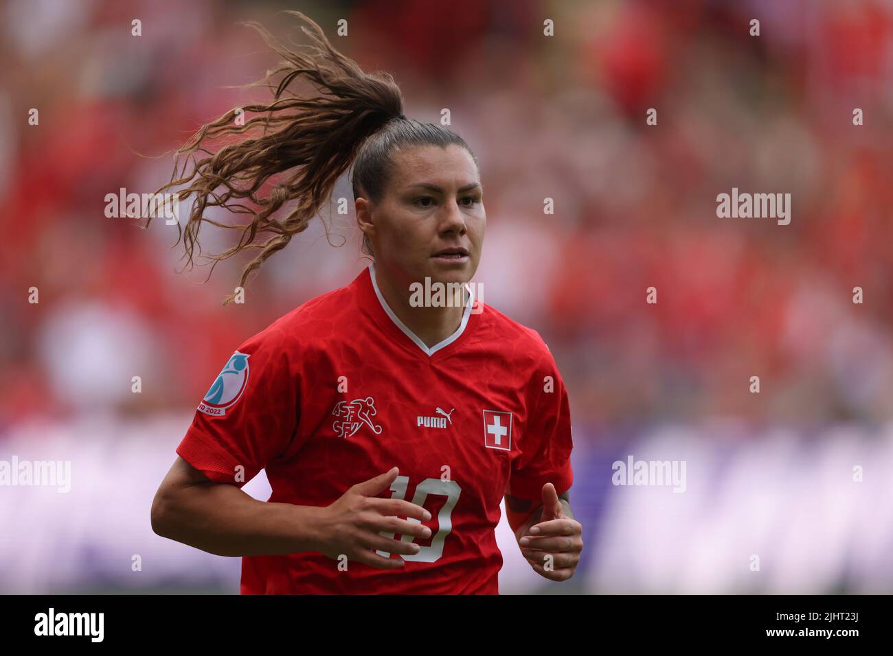 Sheffield, England, 17th July 2022. Romana Bachmann of Switzerland ...