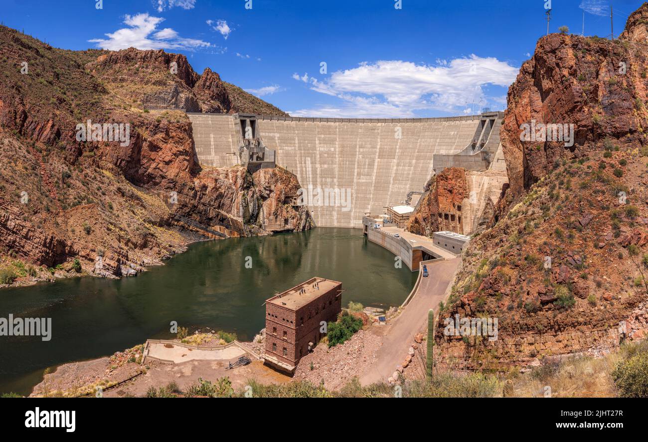 Arizona Roosevelt Dam Construction