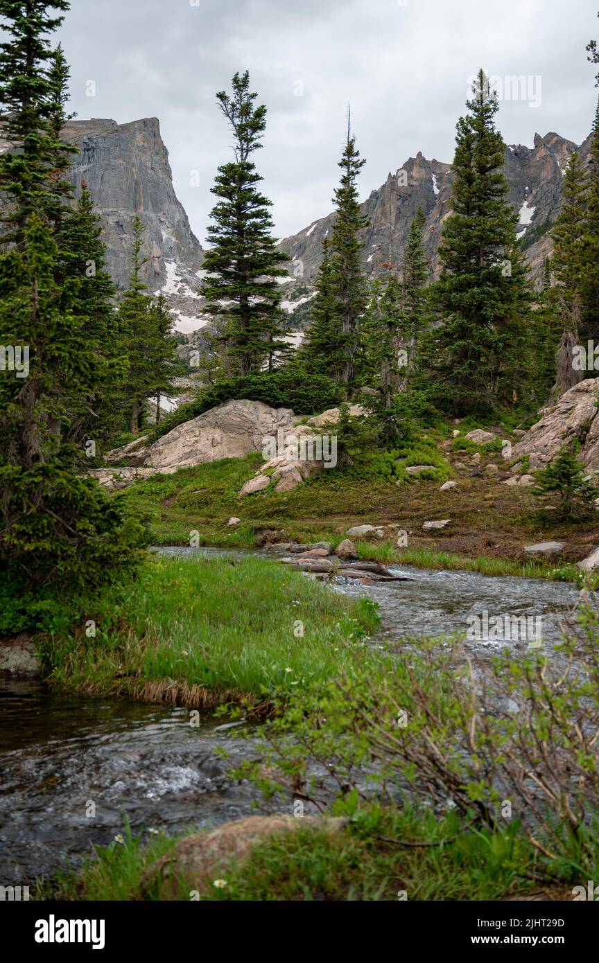 High definition landscape photos from Colorado in the summertime Stock ...