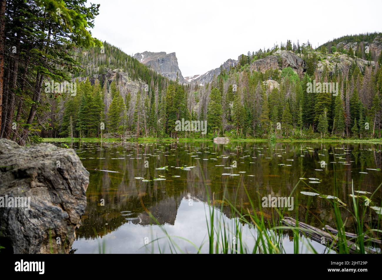 High definition landscape photos from Colorado in the summertime Stock ...