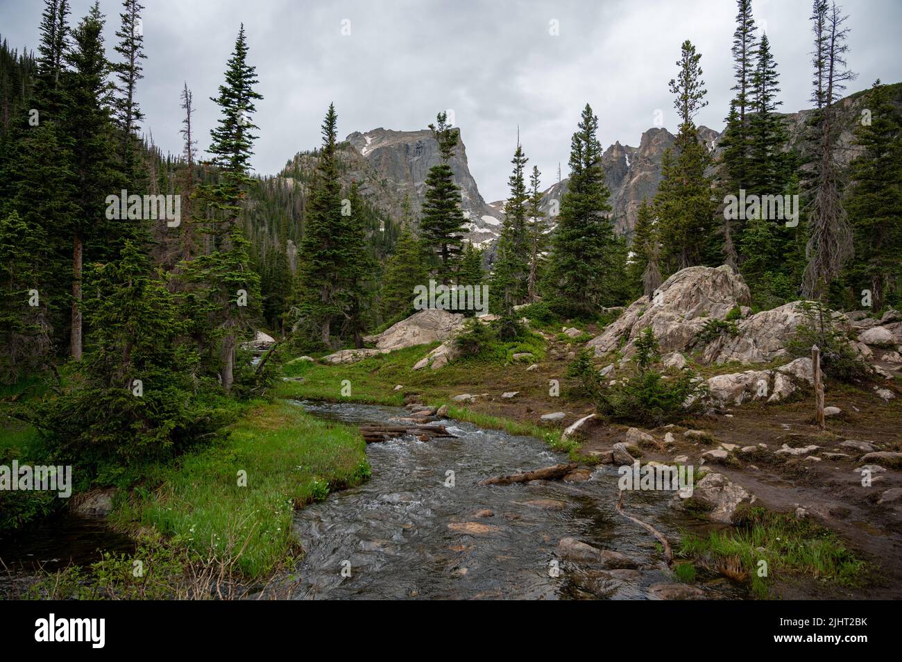 High definition landscape photos from Colorado in the summertime Stock ...
