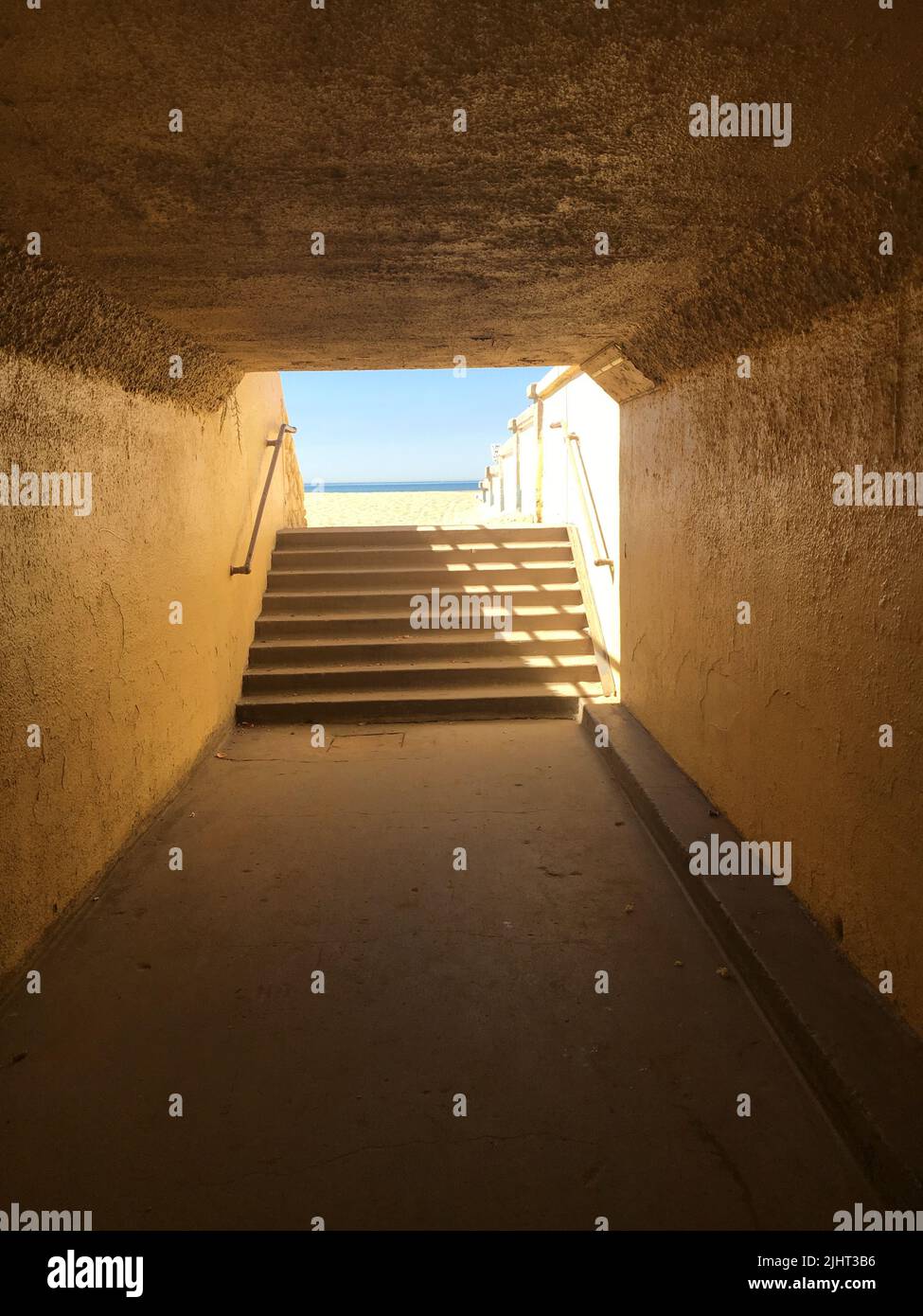 Entrance gate white sand beach hi-res stock photography and images - Alamy