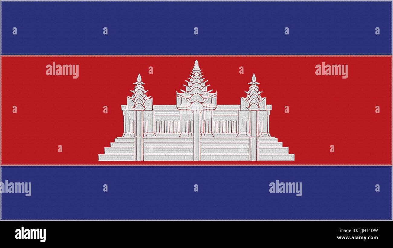 Cambodian national flag hi-res stock photography and images - Alamy