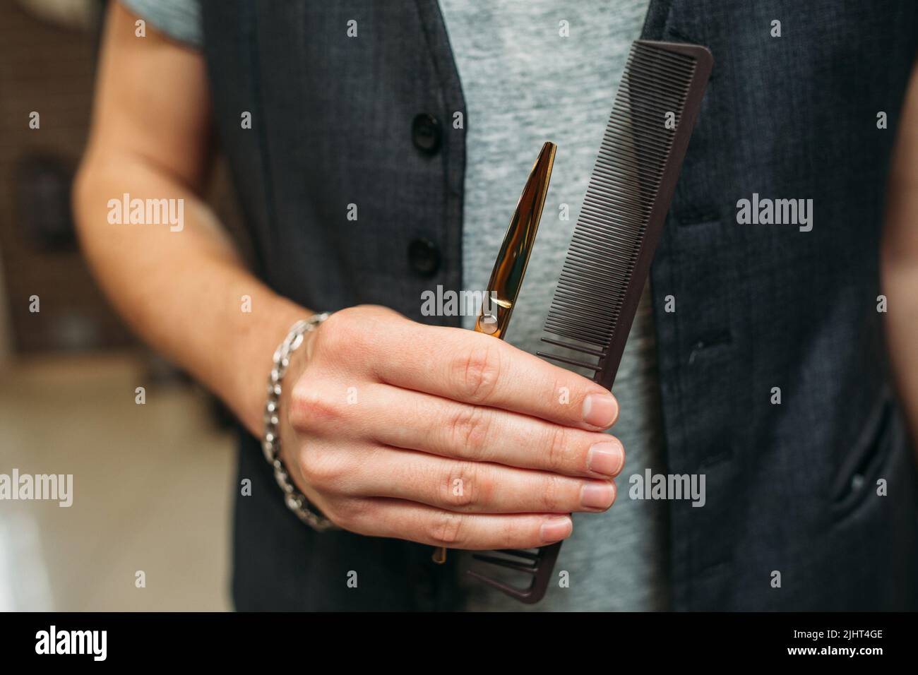 Closeup unrecognizable master in hi-res stock photography and images ...