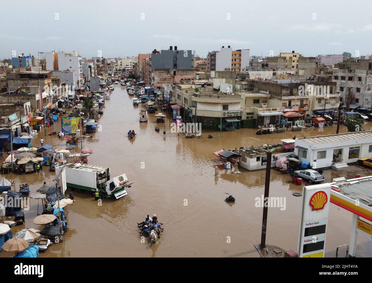 Dakar senegal aerial hi-res stock photography and images - Alamy