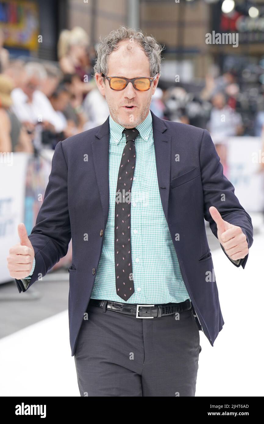 Sanford Panitch arriving at the Bullet Train gala screening at ...