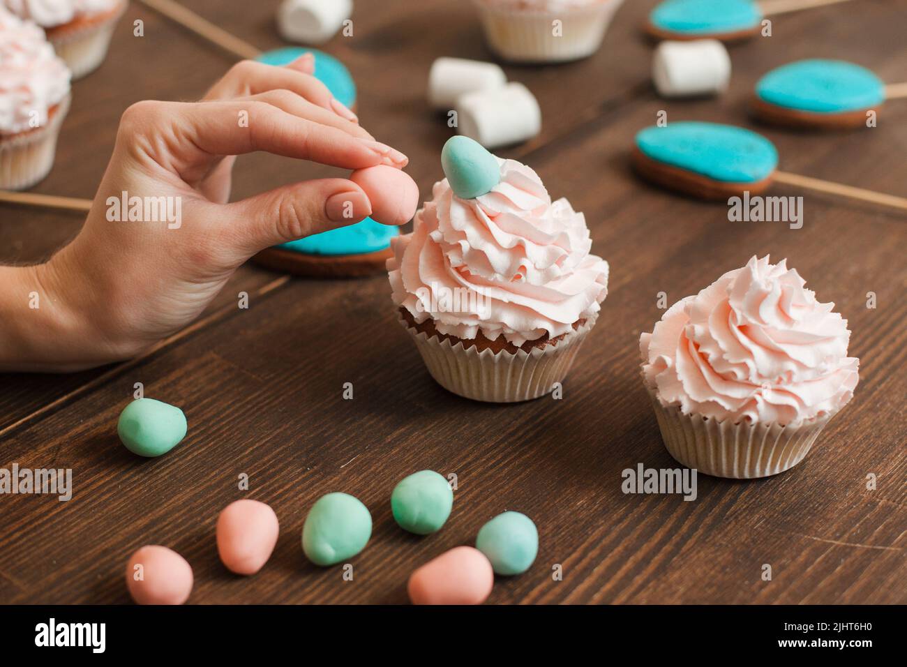 Culinary masterclass cooking sweet dessert at home Stock Photo - Alamy