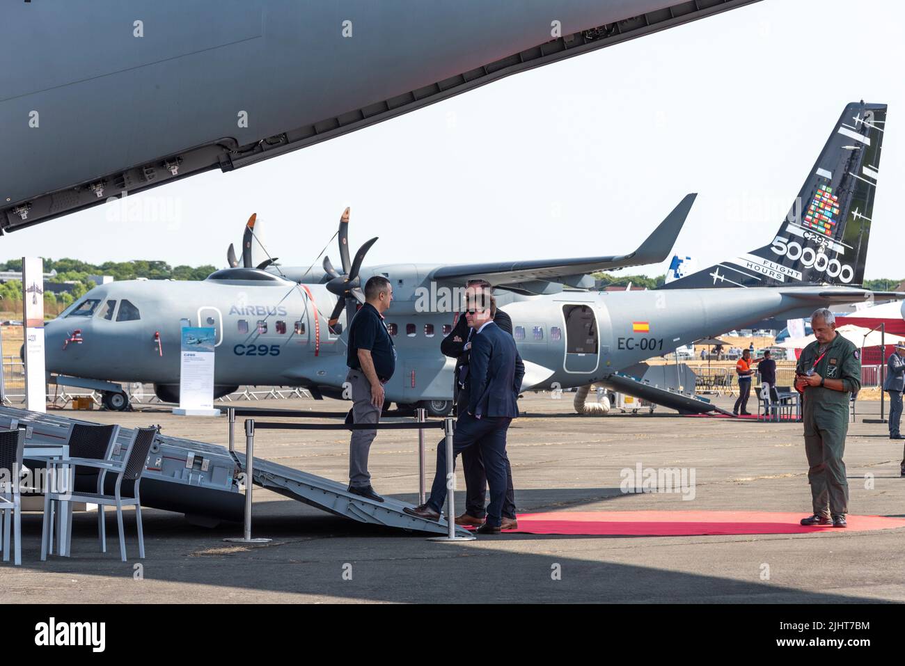 Airbus, EADS CASA C-295 at Farnborough International Airshow 2022 Stock ...