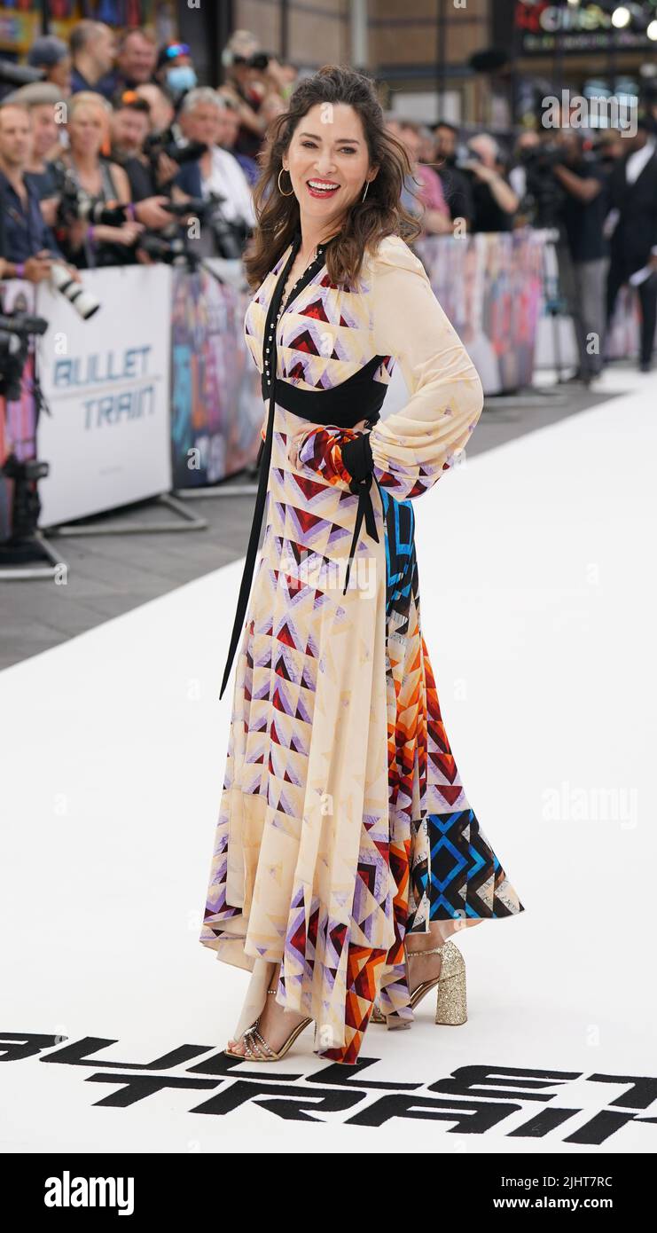 Kelly McCormick arriving at the Bullet Train gala screening at ...
