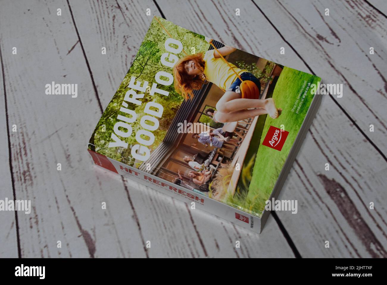 Spring And Summer 2020 Argos Catalogue - Front Cover Stock Photo - Alamy Spring And Summer 2020 Argos Catalogue - Front Cover Stock Photo - Alamy