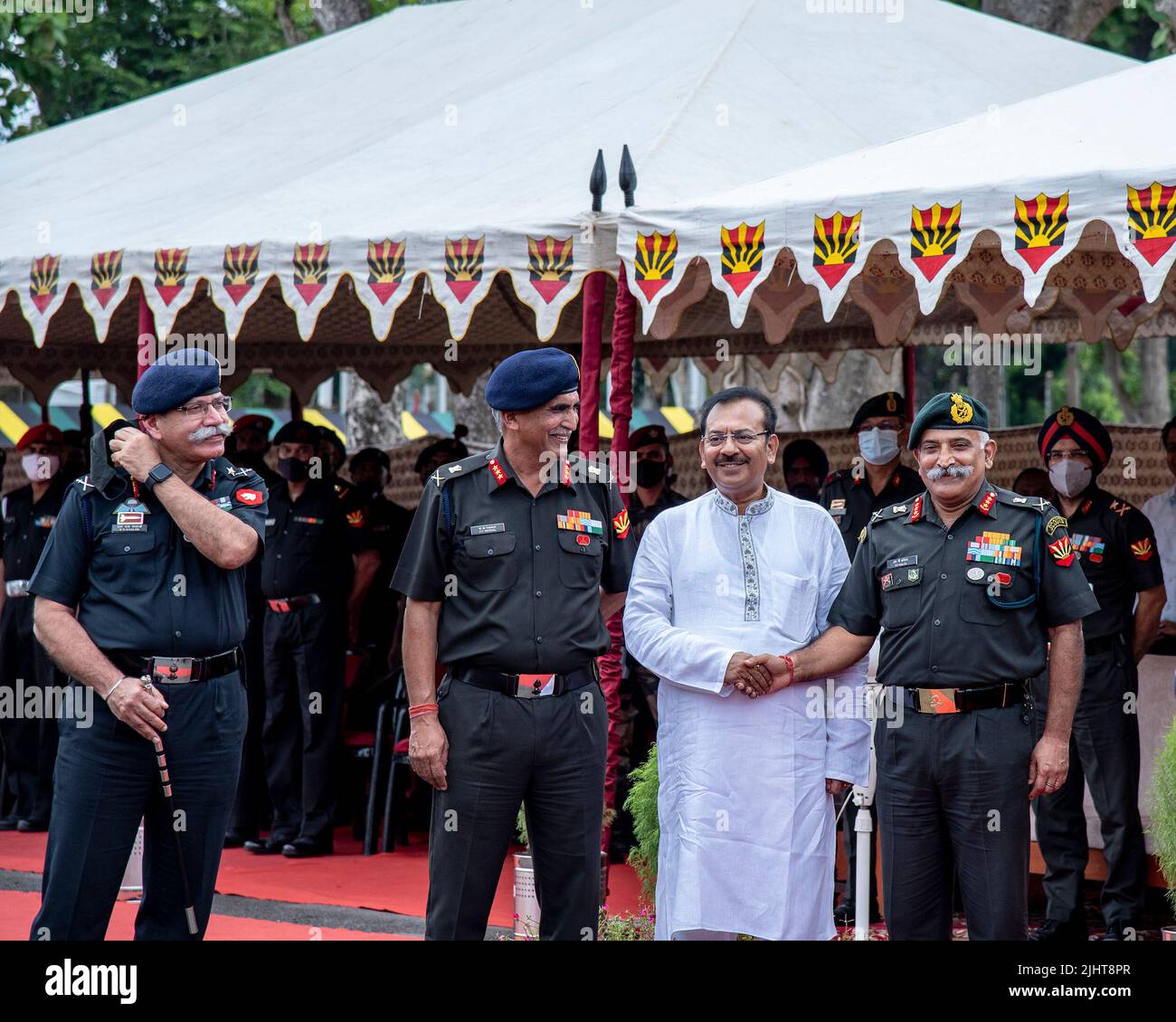 Unveiling and Flag-off ceremony of 131st edition of Durand Cup football ...