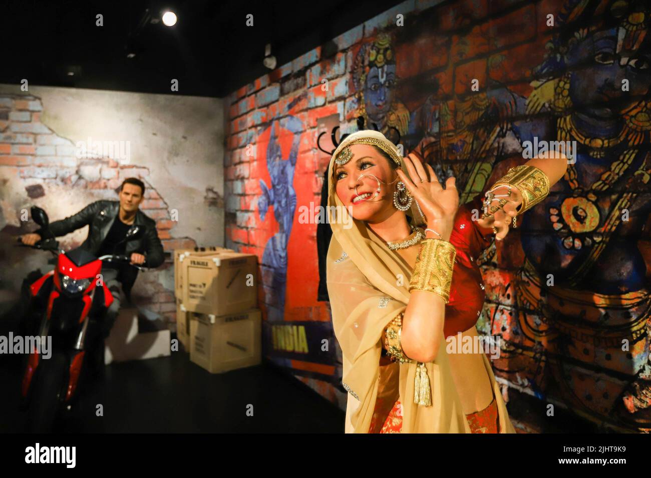 Indian wax museum hi-res stock photography and images - Alamy