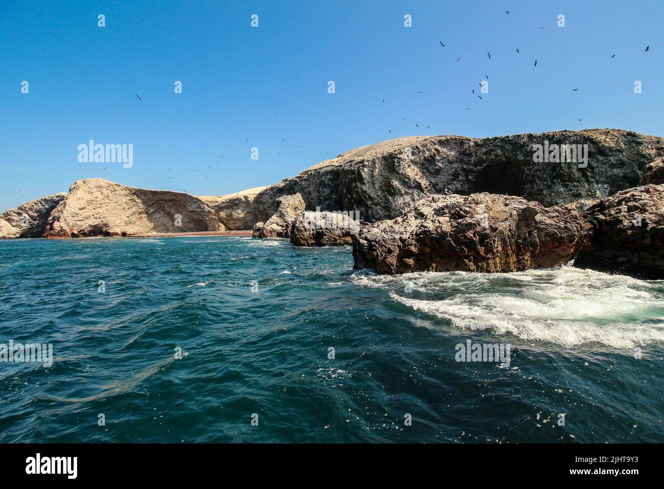 Ballestas Islands, Paracas, National Reserve Park Stock Photo - Alamy